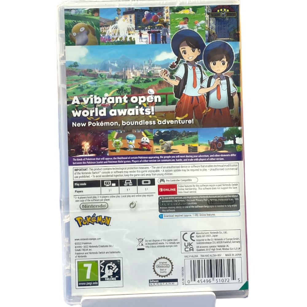 Nintendo Pokemon Scarlet - Switch Games - Own4Less